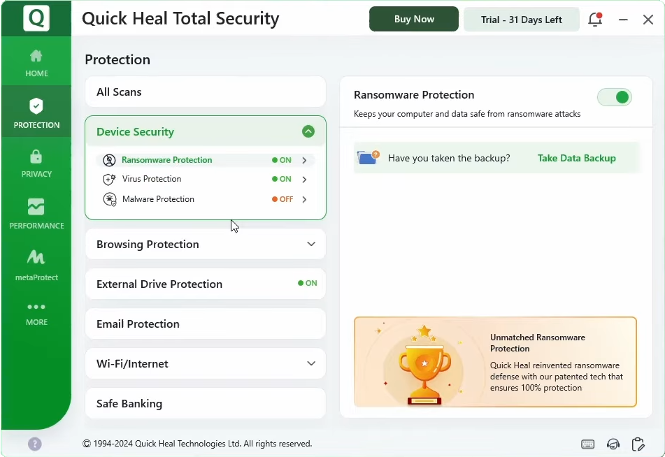 Quick Heal Total Security Download for Windows 11, 10, 7 (2025 Latest)
